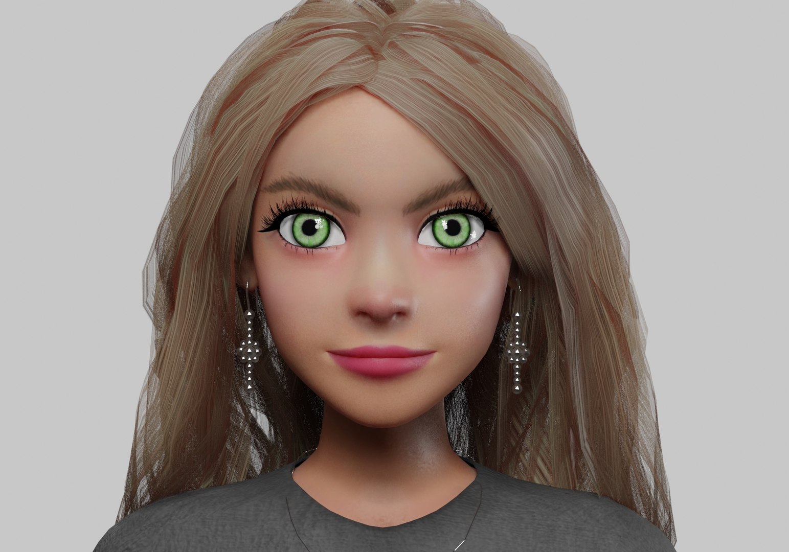 Pretty Standard Woman V32413 3D - TurboSquid 2268875