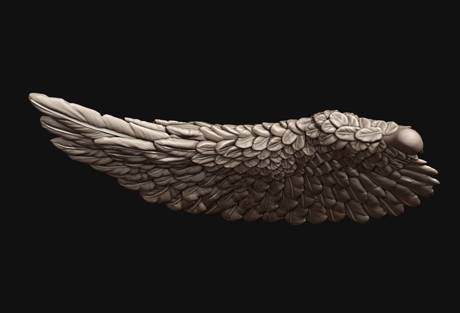 3D Wings Version 2 3D Print Model - TurboSquid 1872350