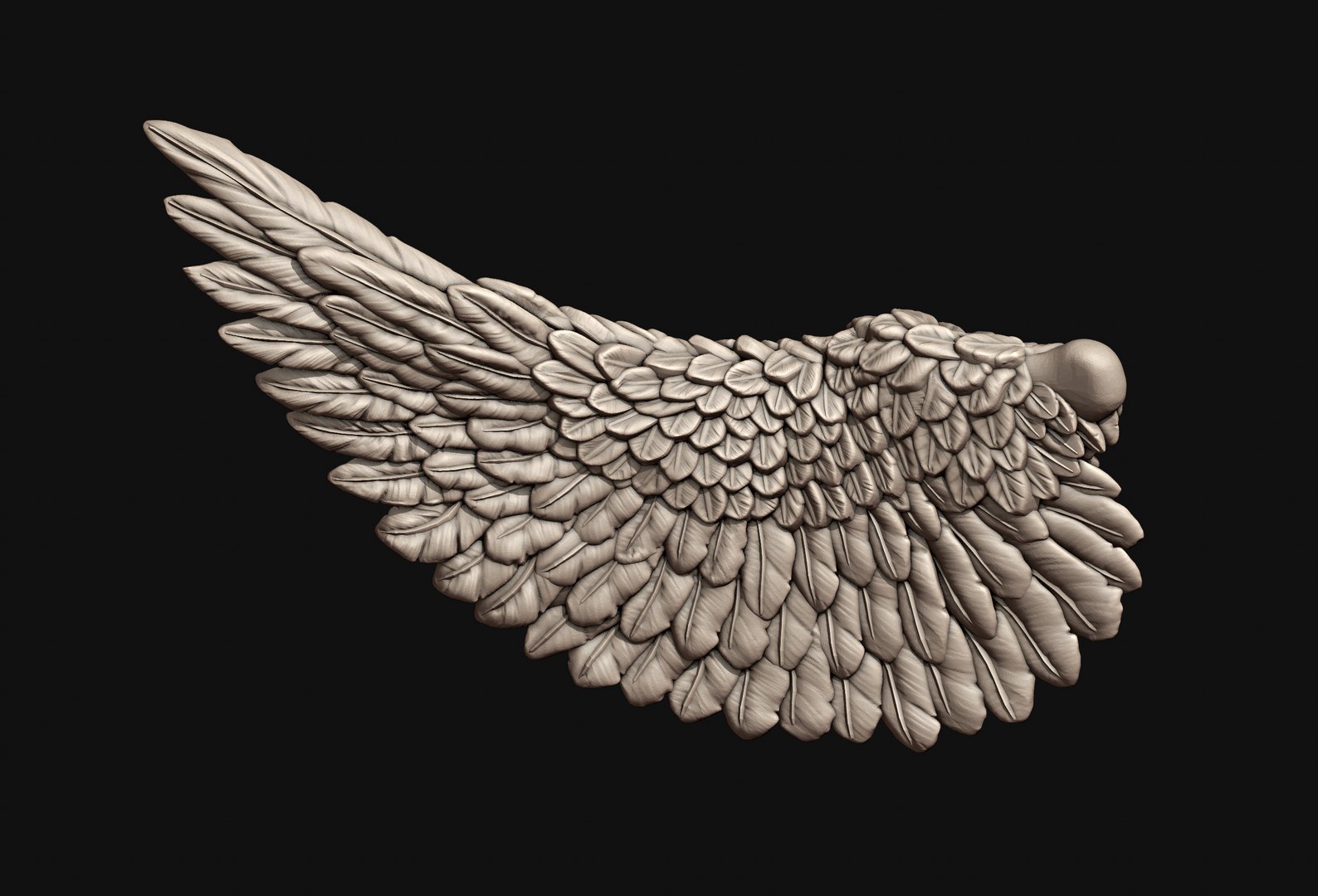 3D Wings Version 2 3D Print Model - TurboSquid 1872350