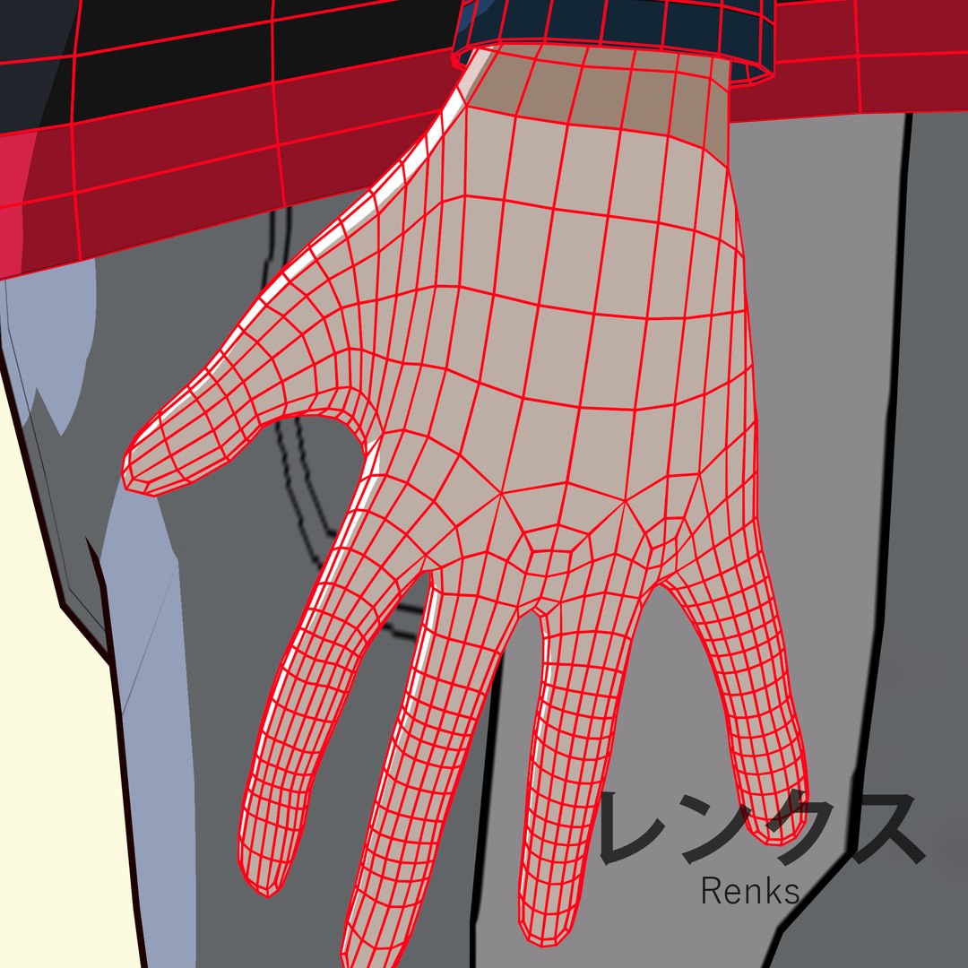 Rigged Anime Character Ghoul Model - TurboSquid 1489535