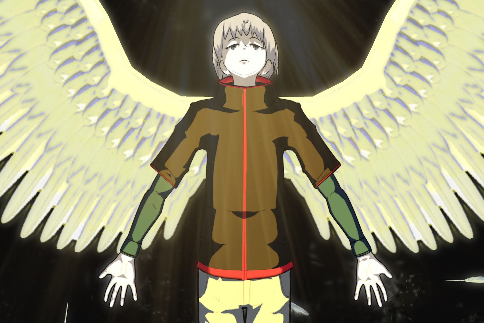 Rigged Anime Character Ghoul Model - TurboSquid 1489535