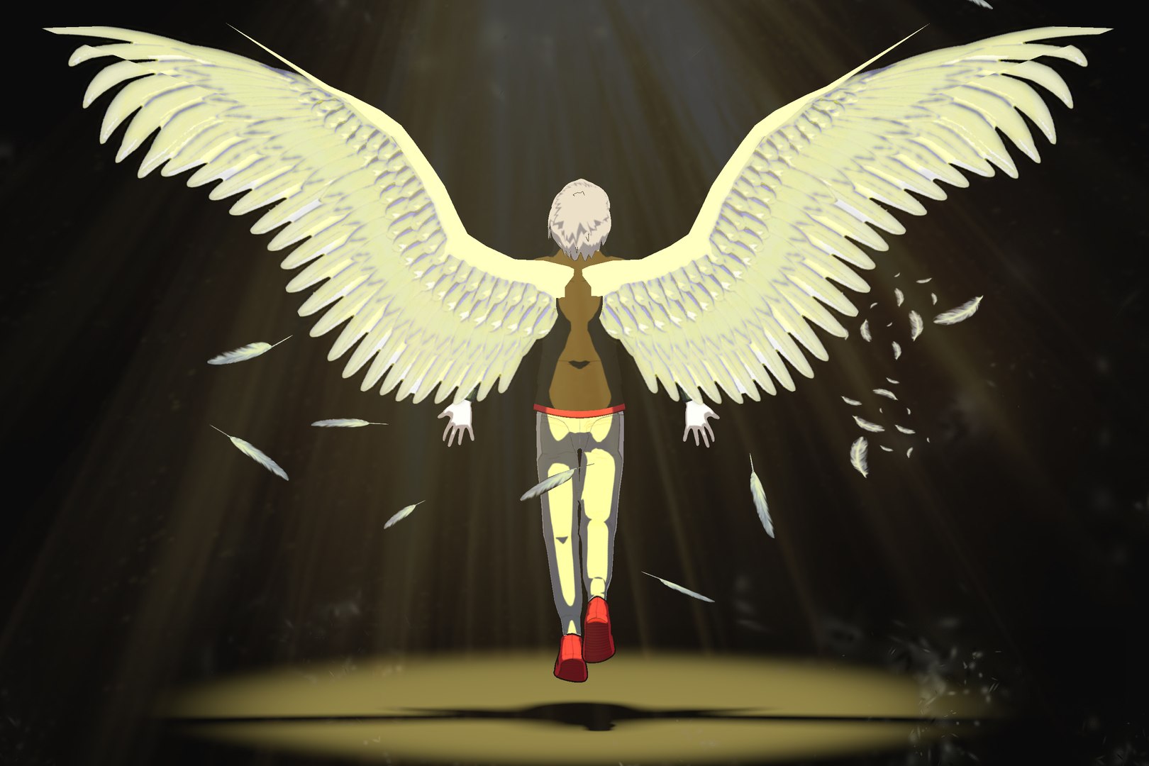 Rigged Anime Character Ghoul Model - TurboSquid 1489535