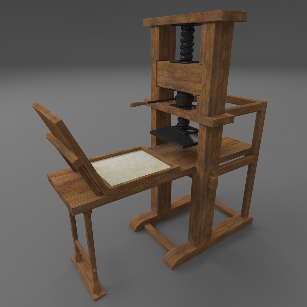 Johannes Gutenberg Printing Press