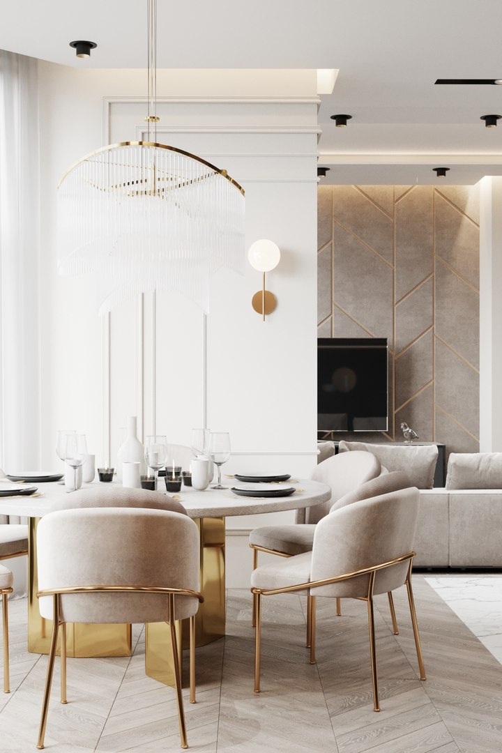 3D modern apartment interior design - TurboSquid 1503867