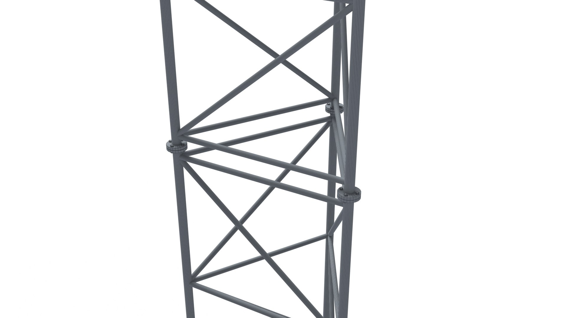 3D Lattice Tower Construction - TurboSquid 2004816