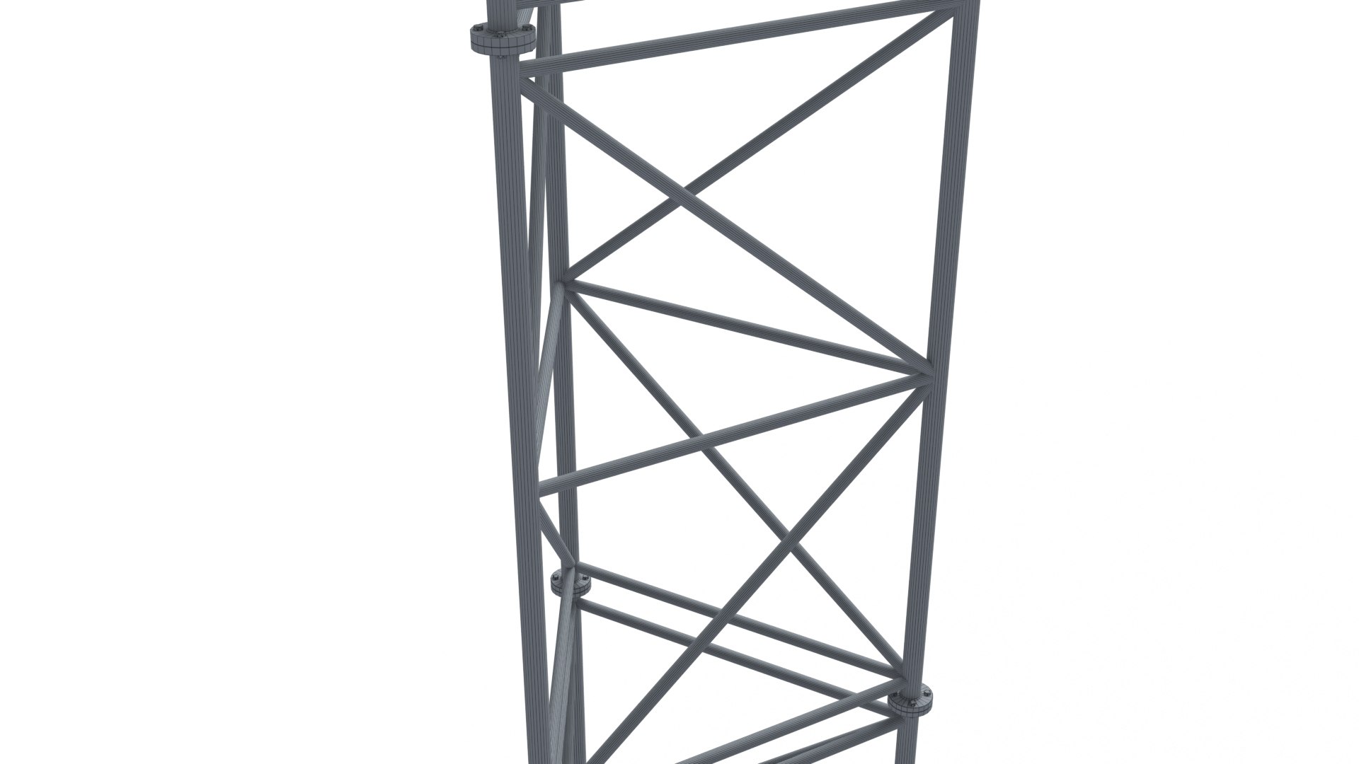 3D Lattice Tower Construction - TurboSquid 2004816