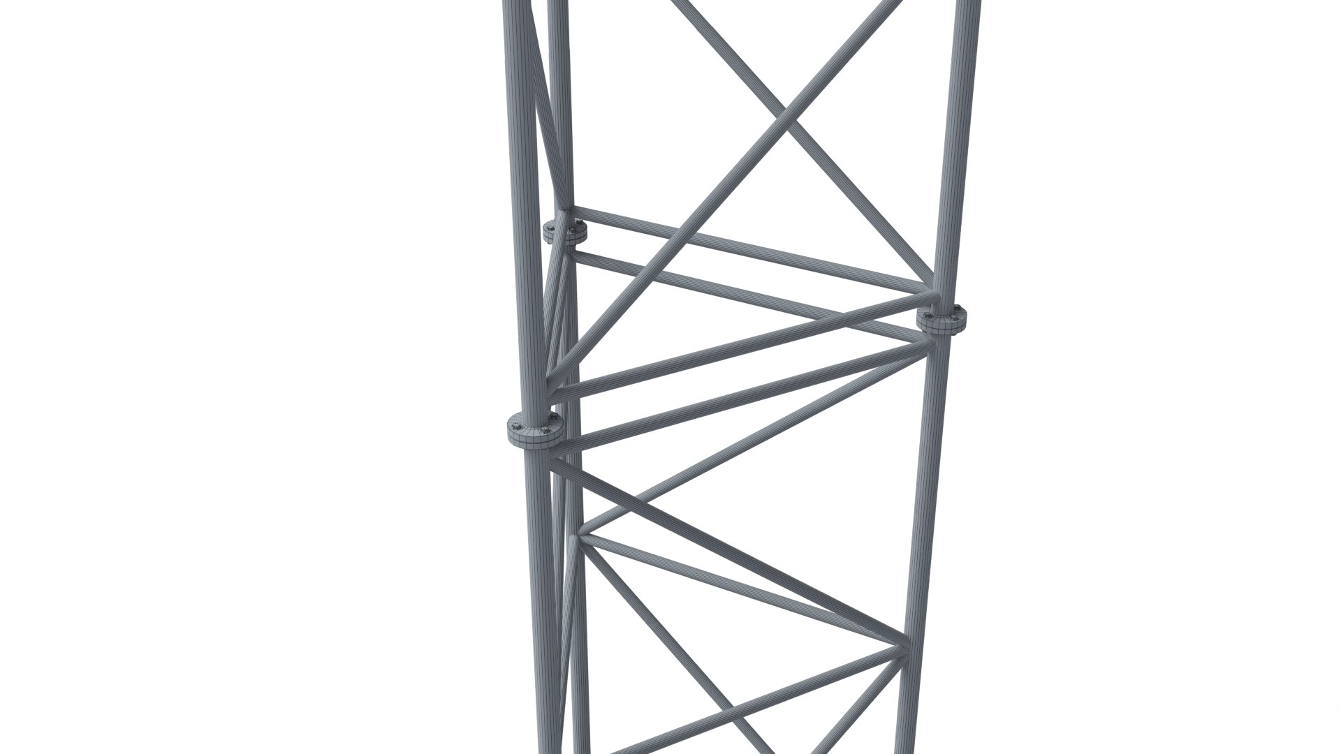 3D Lattice Tower Construction - TurboSquid 2004816