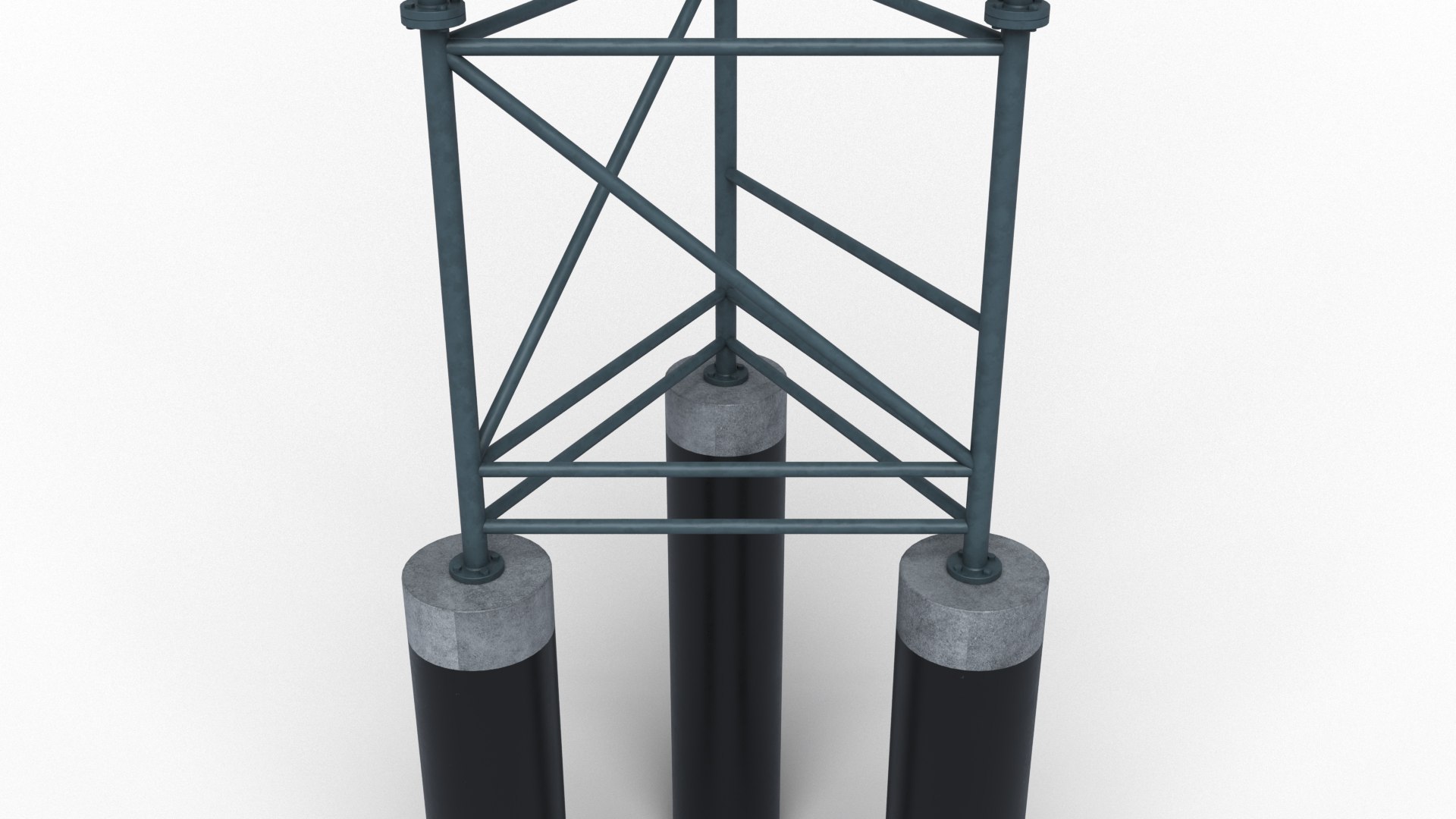 3D Lattice Tower Construction - TurboSquid 2004816