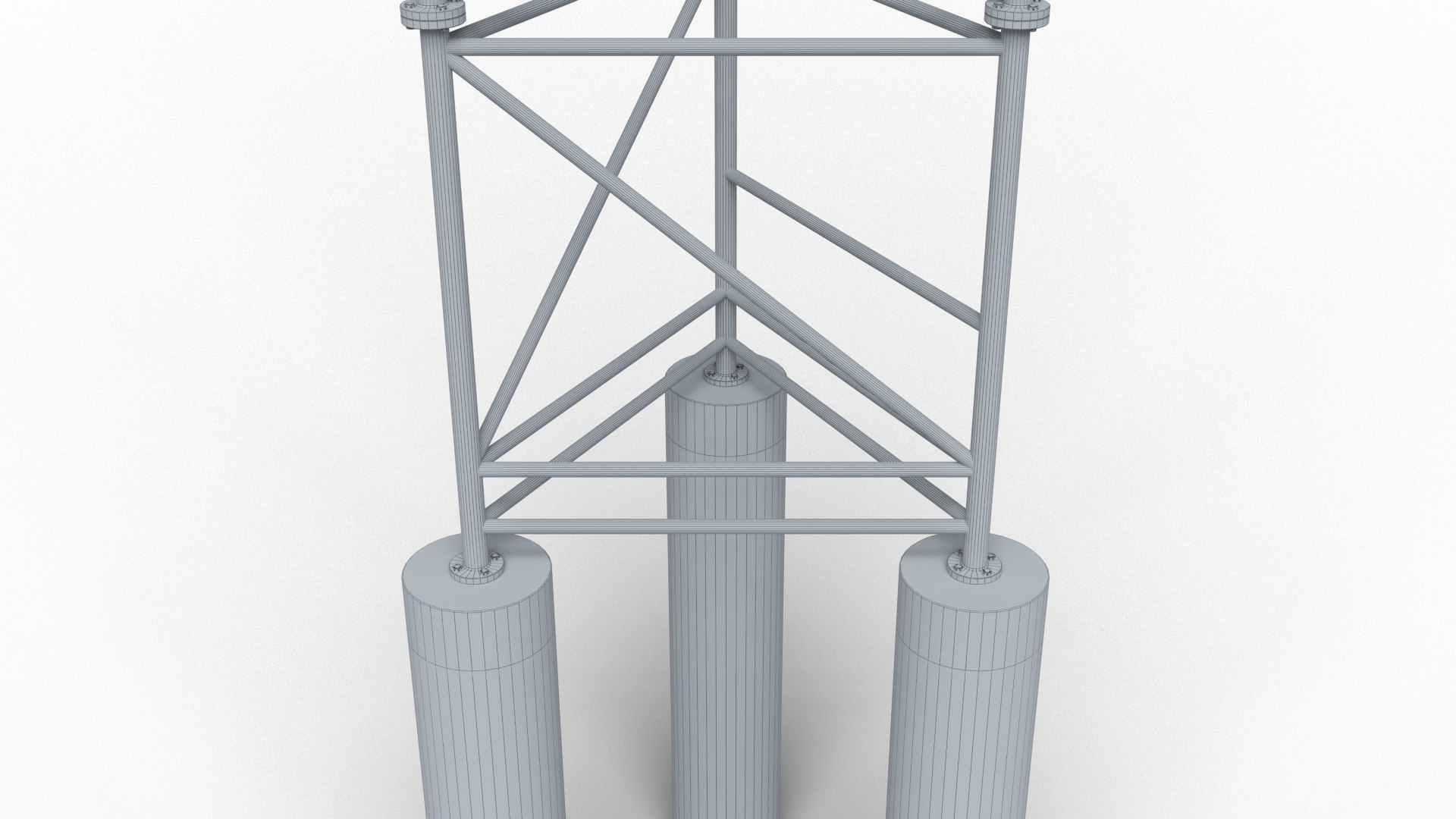 3D Lattice Tower Construction - TurboSquid 2004816