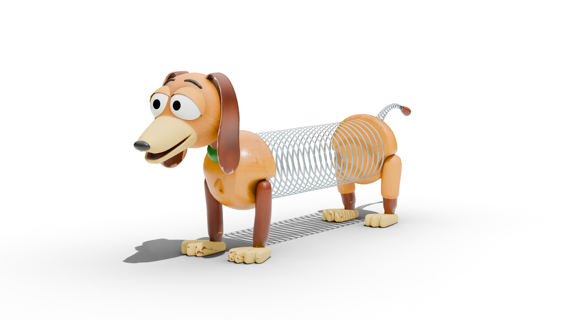 3D Toy Story Slinky Dog Model - TurboSquid 2465336