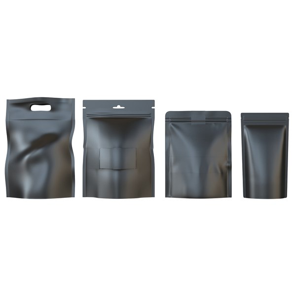3D Pouch Packaging Bag model - TurboSquid 2014074
