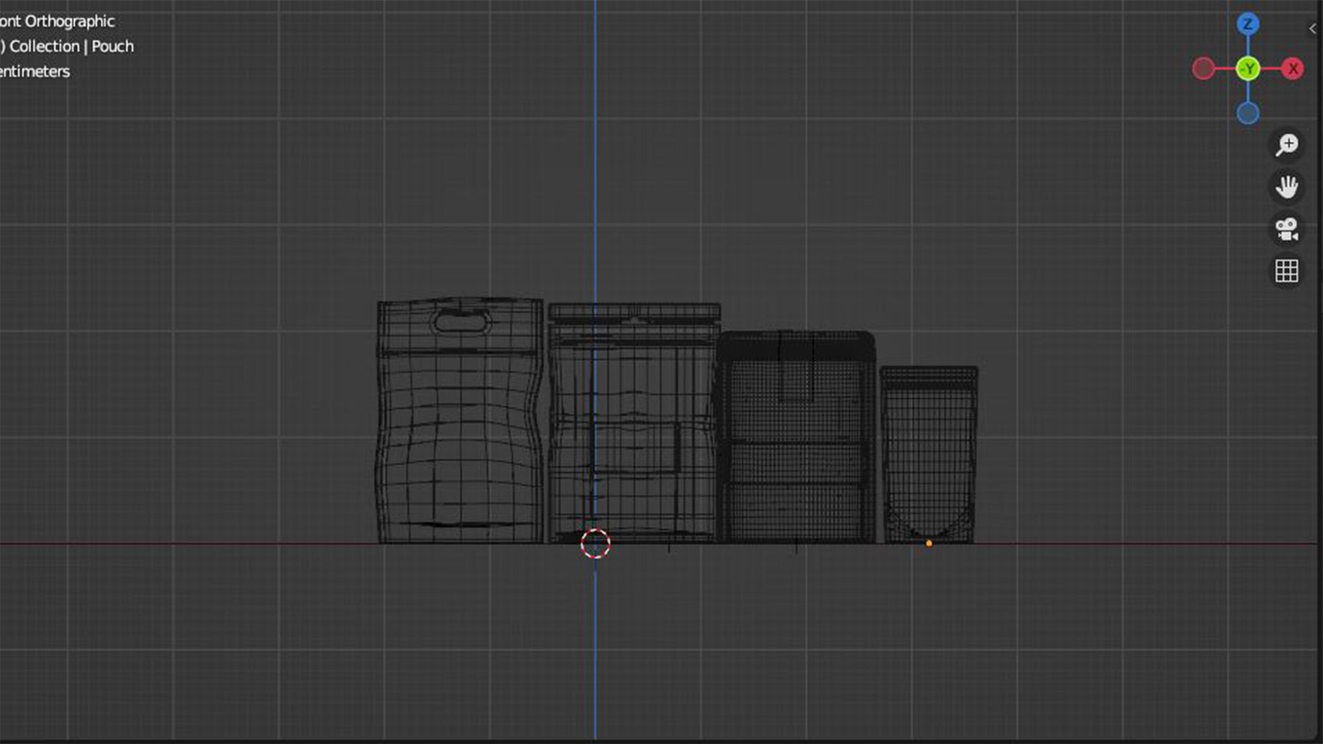 3D Pouch Packaging Bag Model - TurboSquid 2014074