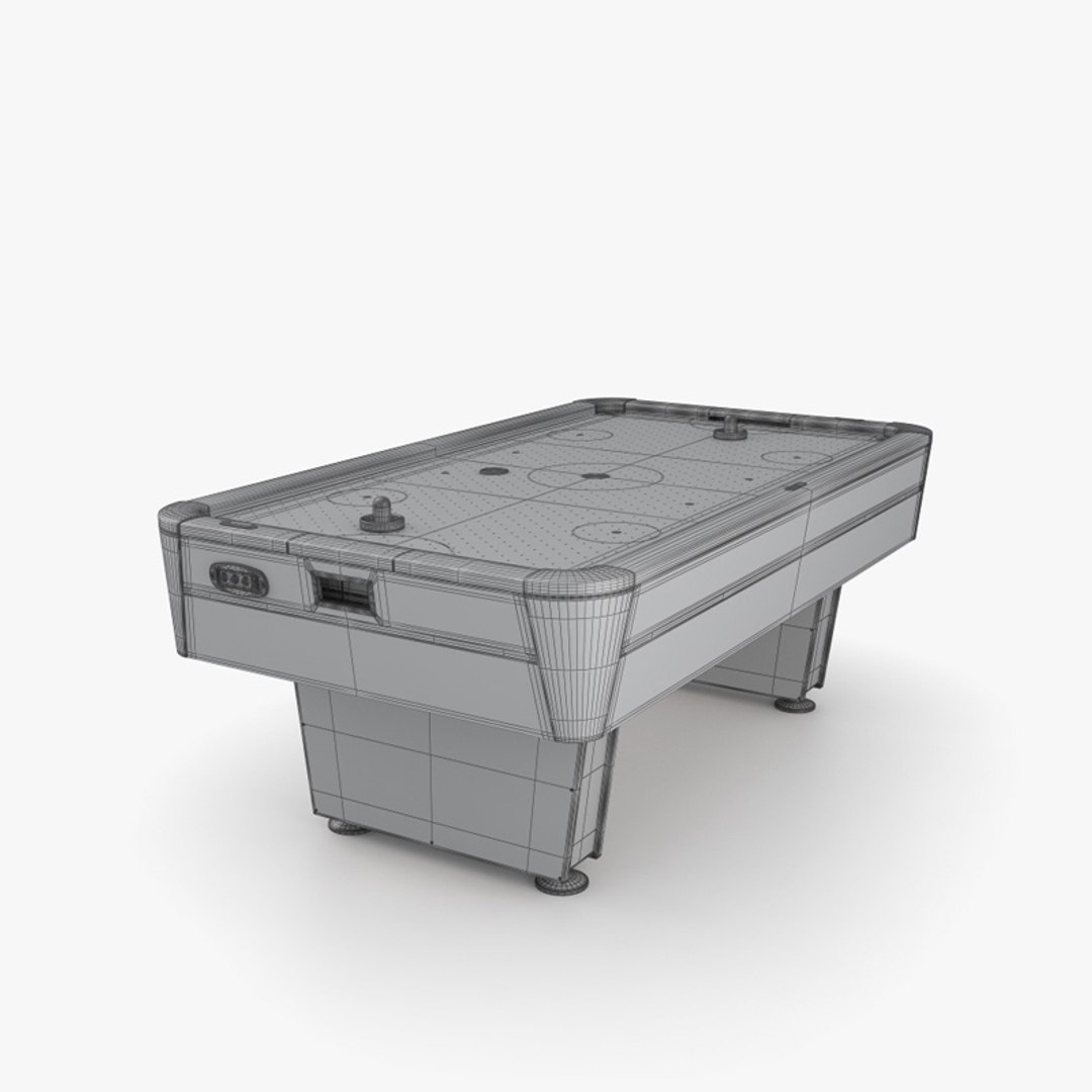 Air Hockey table 3D model - TurboSquid 1845887