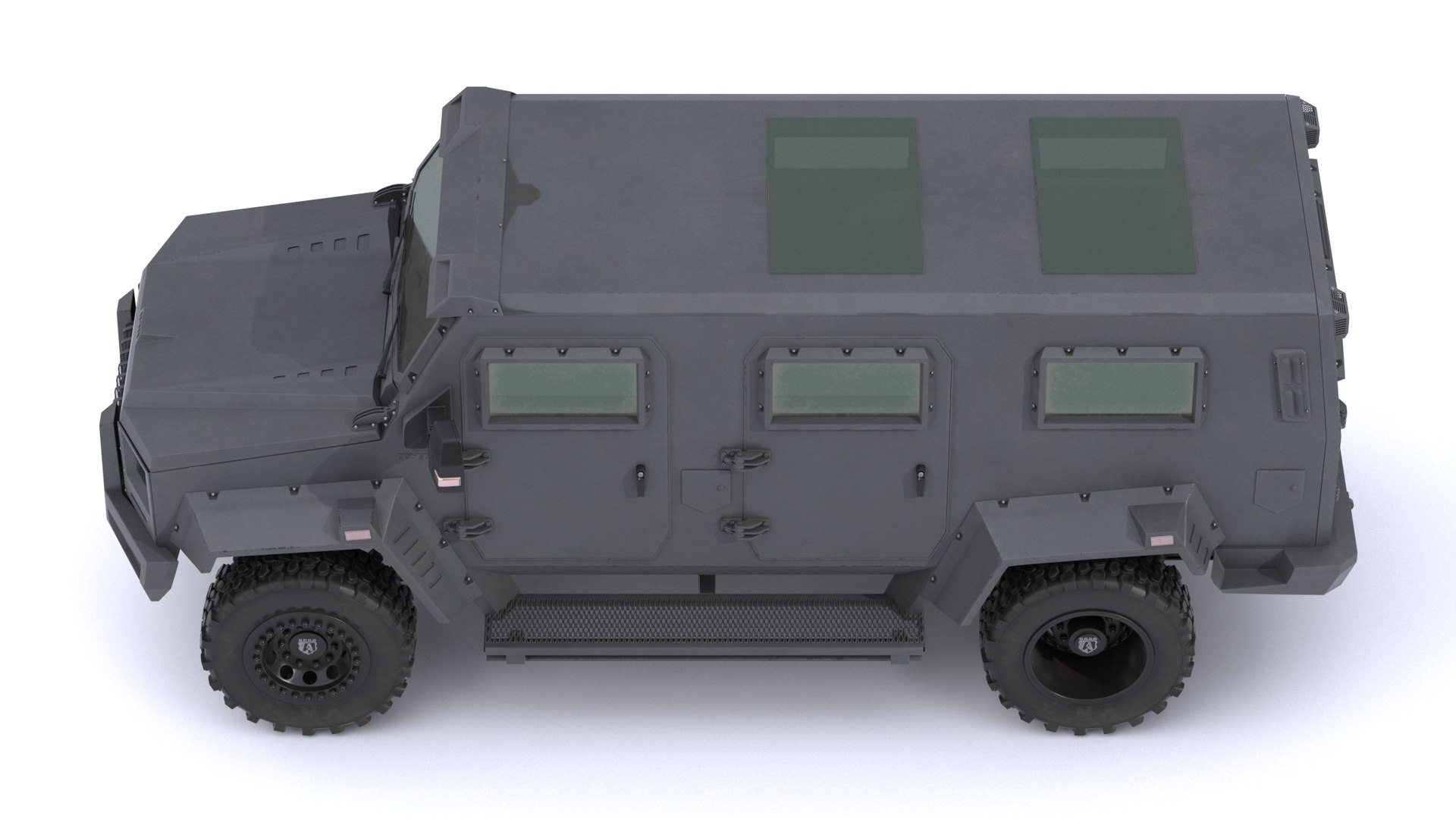 Alpine Condor Armored Luxury Tactical SUV 3D Model - TurboSquid 2417870
