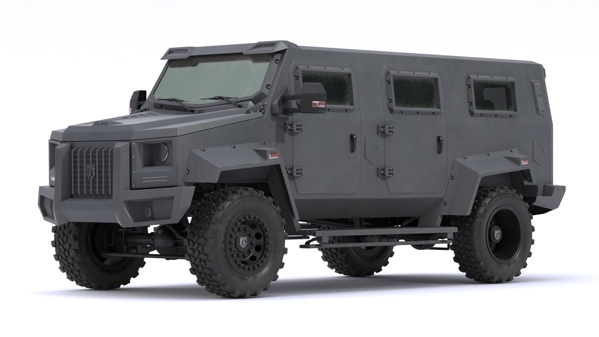 Alpine Condor Armored Luxury Tactical SUV 3D Model - TurboSquid 2417870