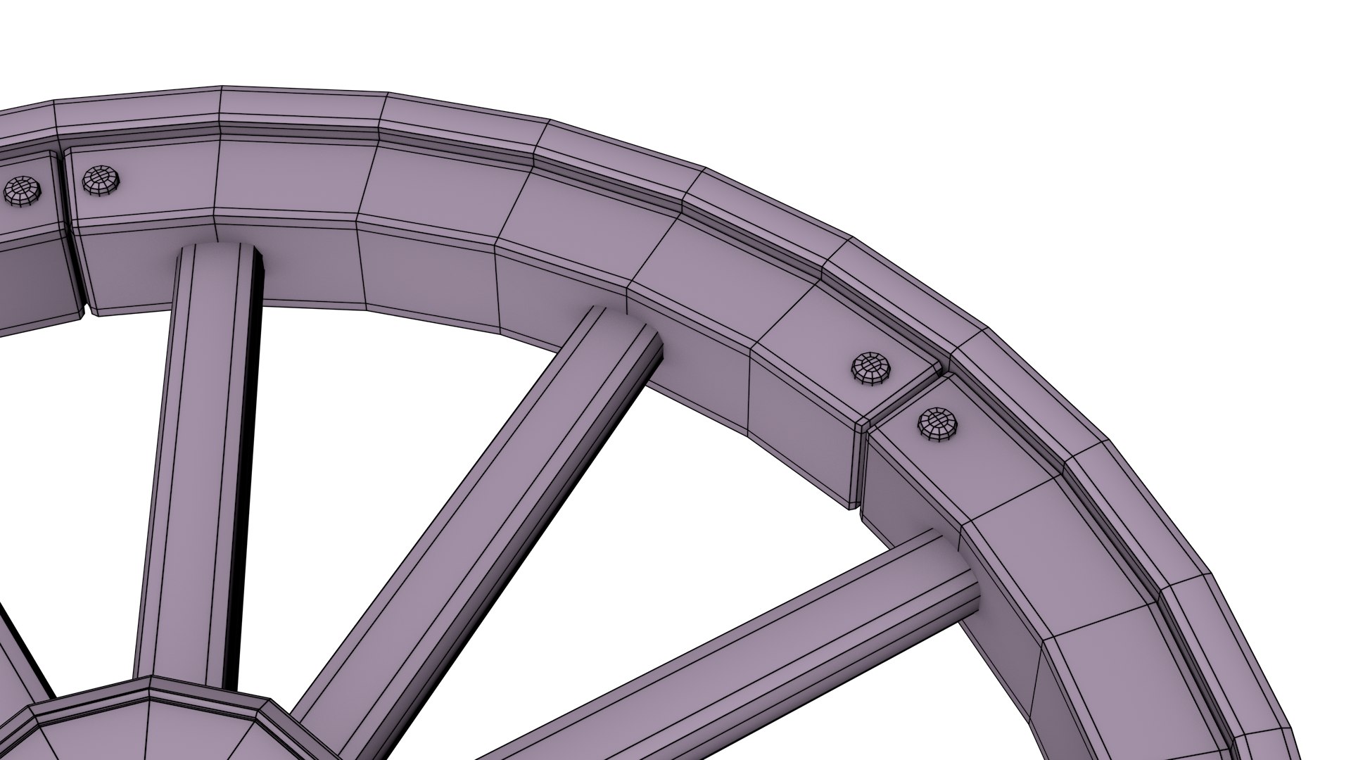 3D Medieval Wheel Model - TurboSquid 2195724