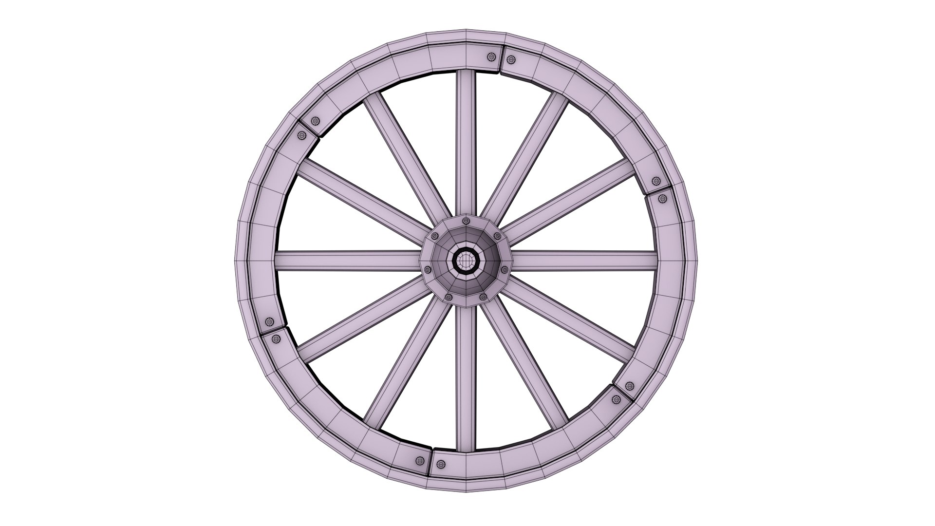 3D Medieval Wheel Model - TurboSquid 2195724