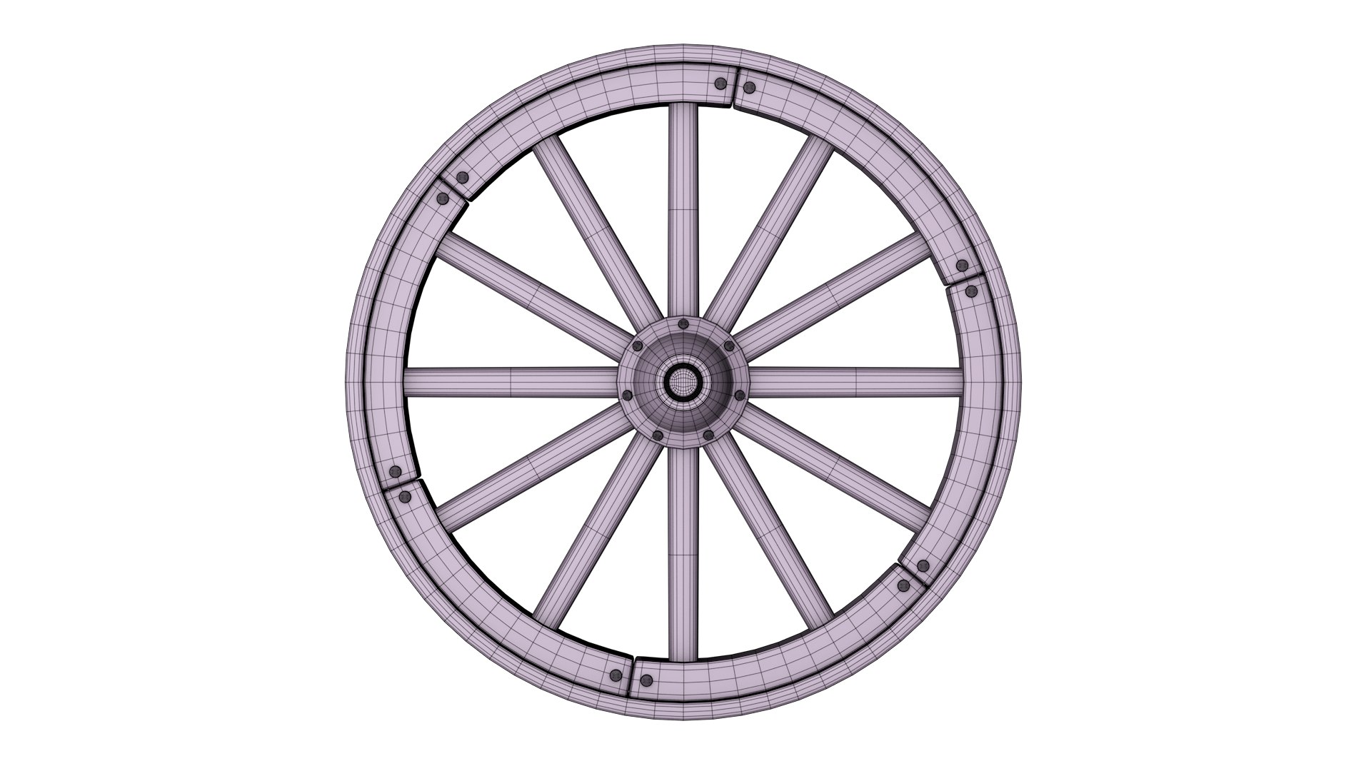 3D Medieval Wheel Model - TurboSquid 2195724
