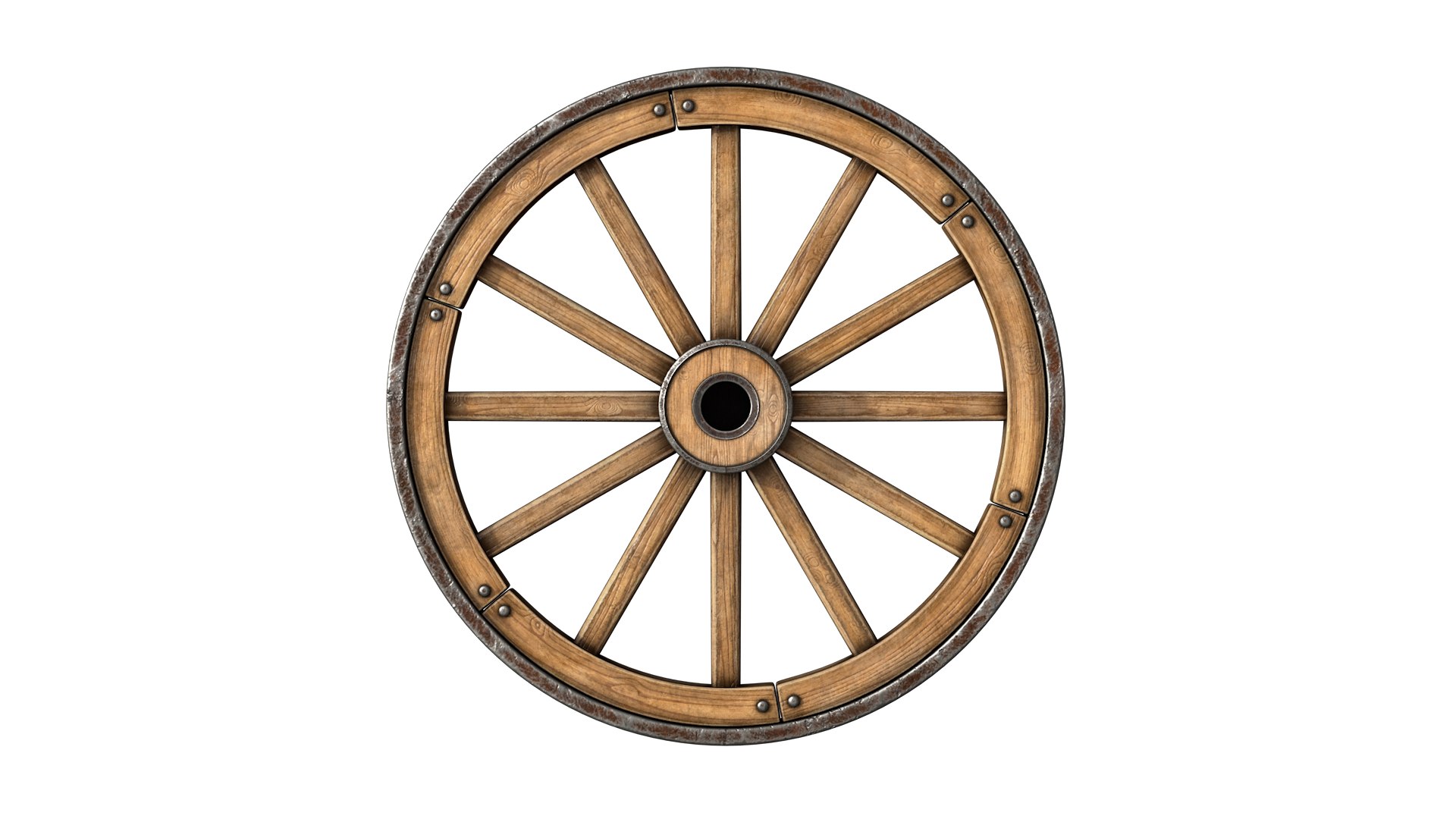3D Medieval Wheel Model - TurboSquid 2195724