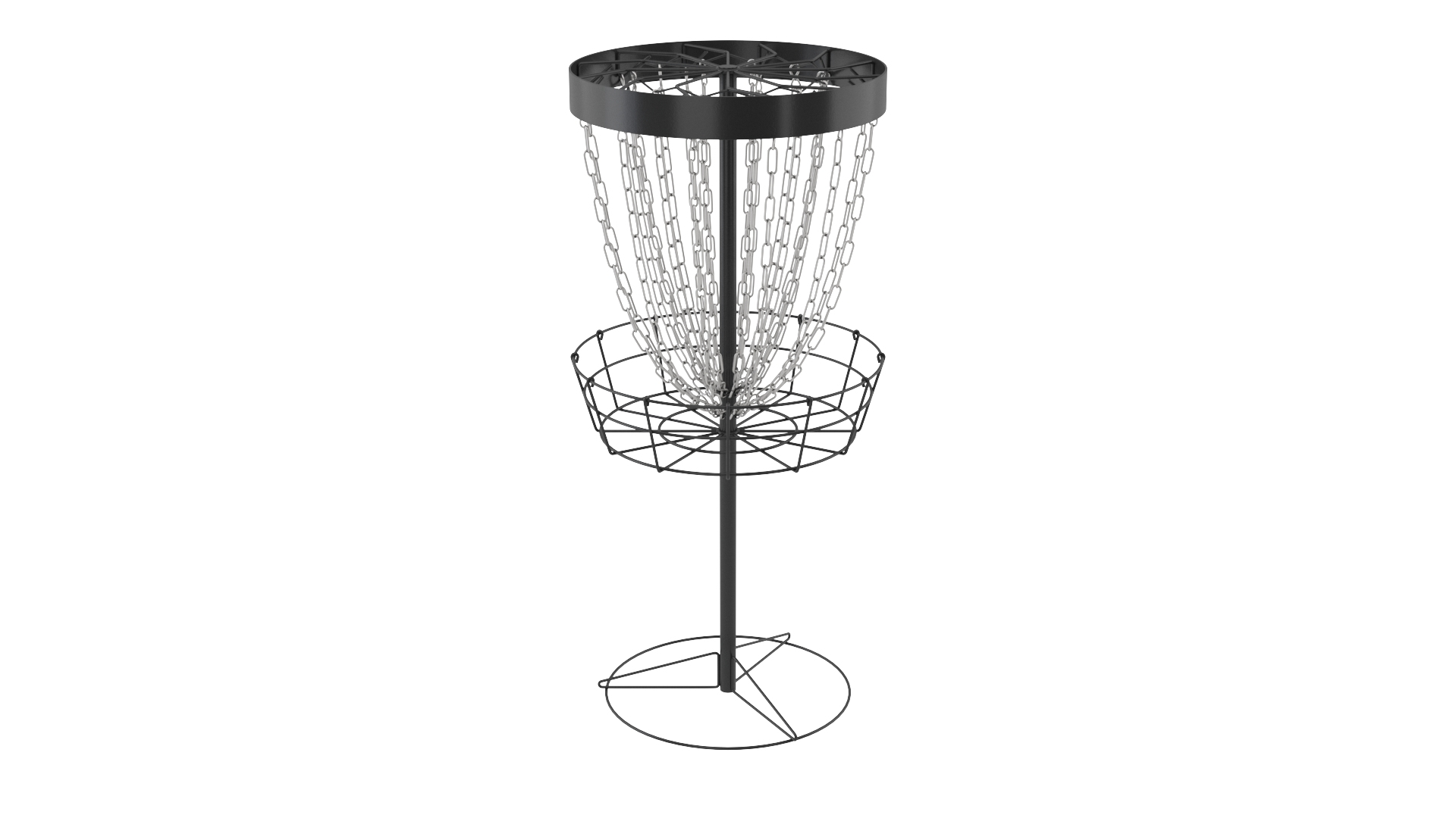 3D Disc Golf Goal Model - TurboSquid 1997340