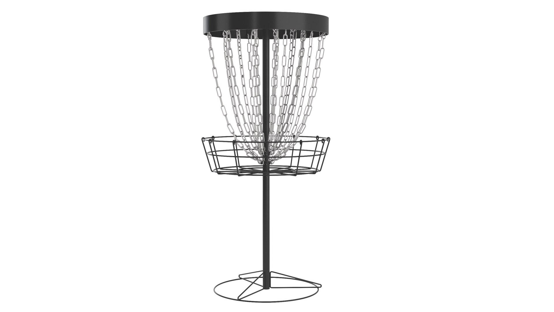 3D Disc Golf Goal Model - TurboSquid 1997340
