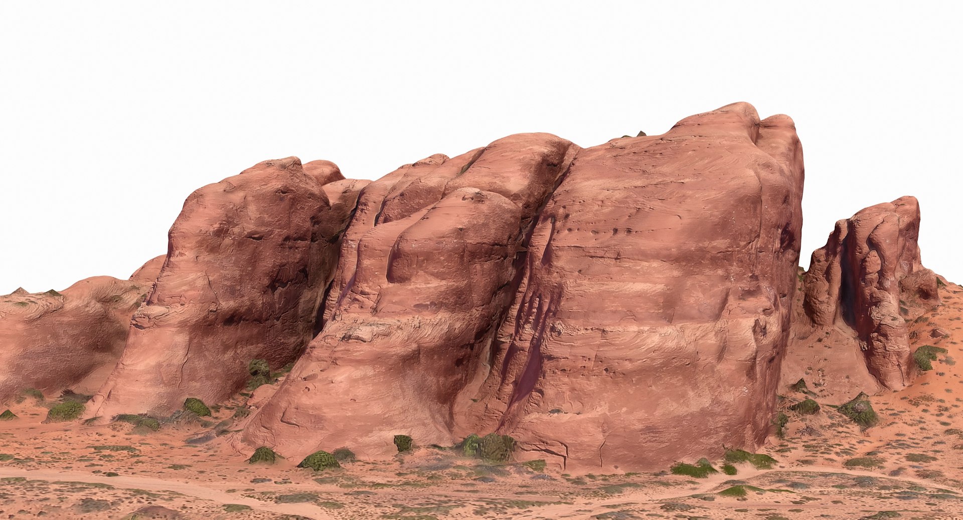 Sandstone Butte 12 3D Model - TurboSquid 1396249