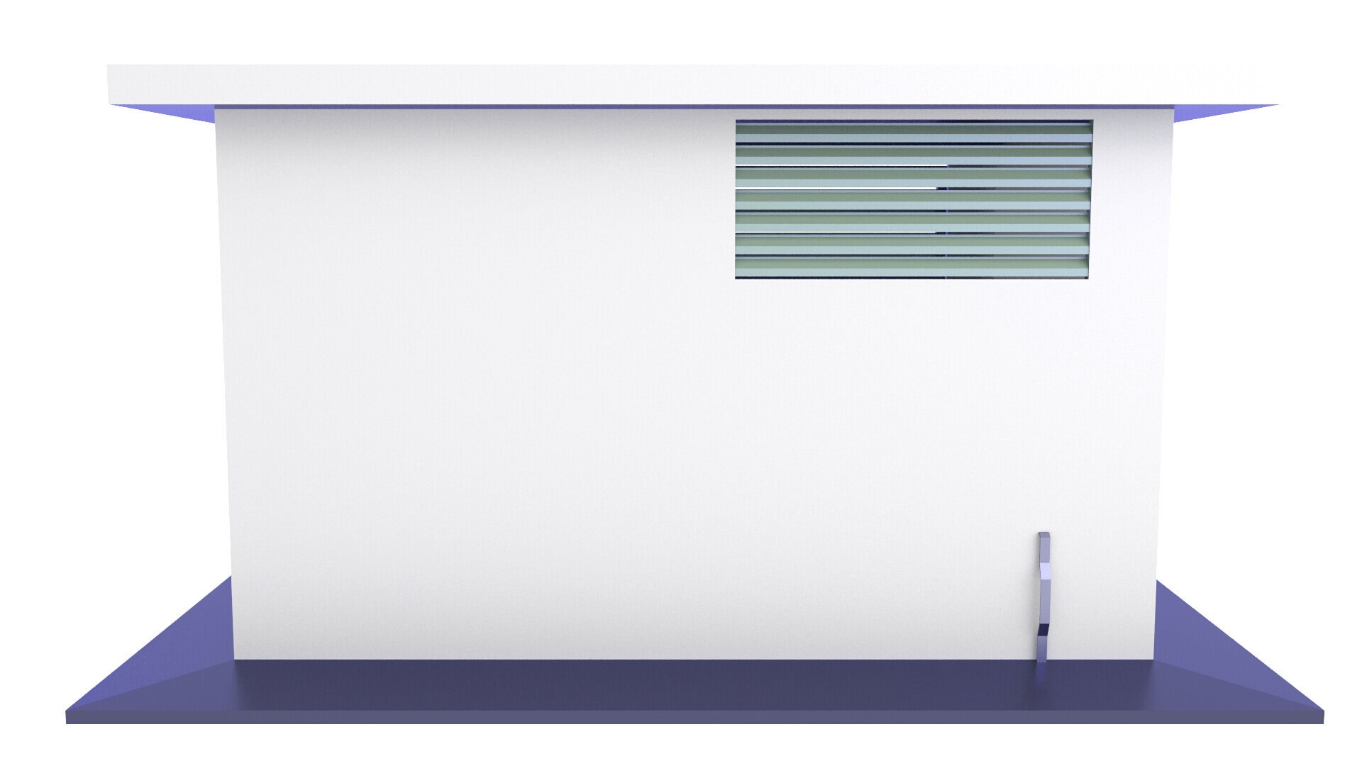 3D Precast Concrete Substation Building Low Poly 9 Model - TurboSquid ...