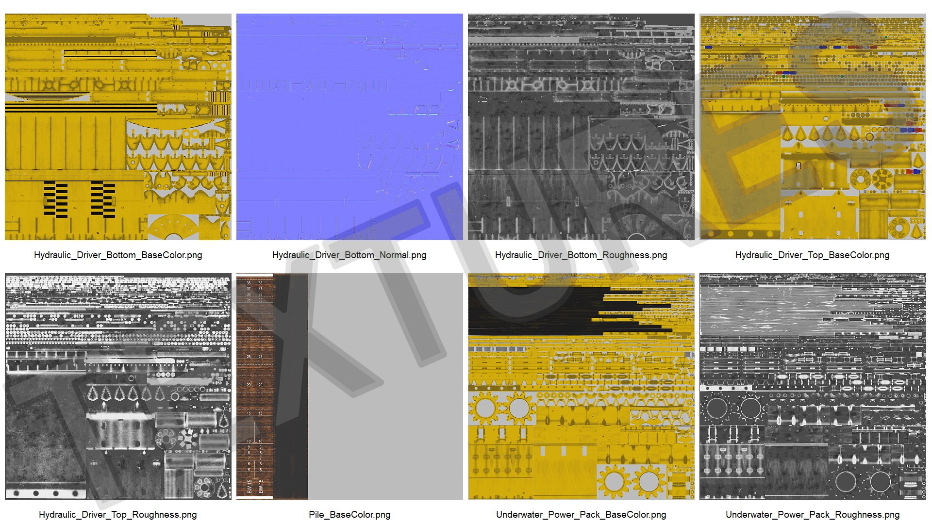 3D Model Subsea Pile Driving System - TurboSquid 2330211