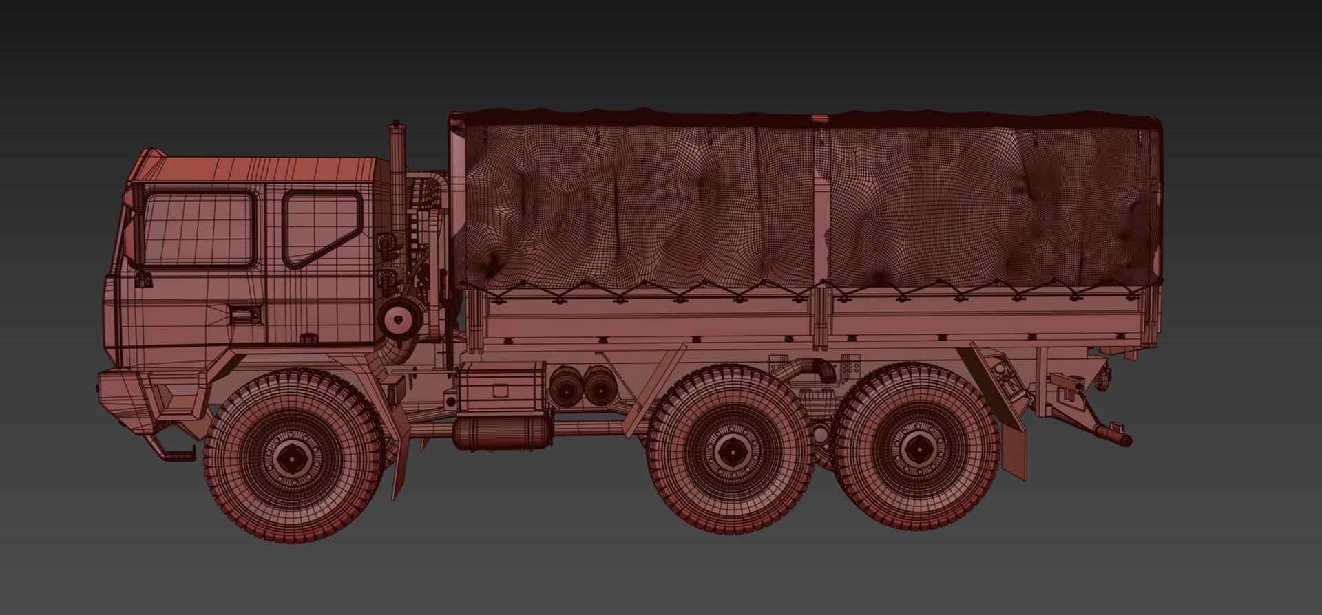 3D Military Truck Iveco 250M - TurboSquid 2256496