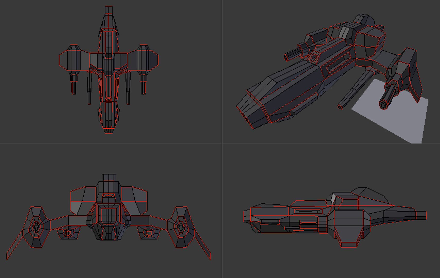 Space Spaceship Ship 3D - TurboSquid 1264244