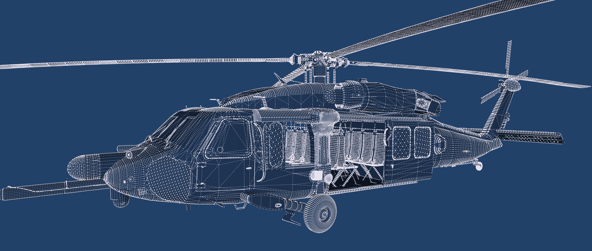 Sikorsky Uh-60 Black Hawk 3D Model - TurboSquid 2323867