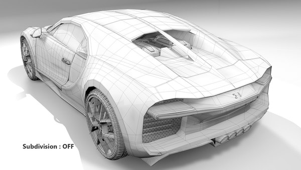 3D Bugatti Chiron Sport 2021 Black Premium model - TurboSquid 1837001