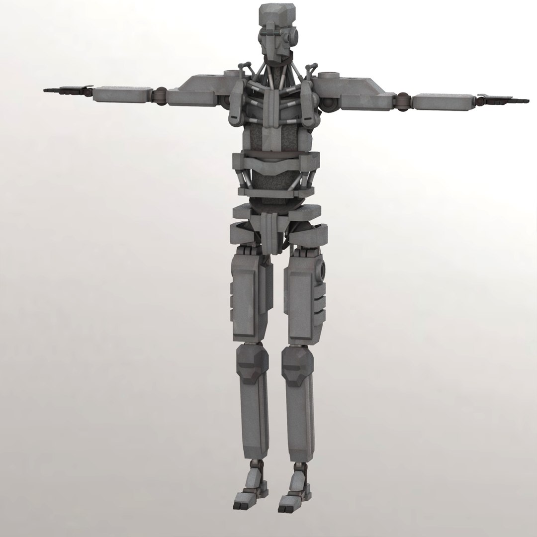 Robot Android 3D Model - TurboSquid 1247421