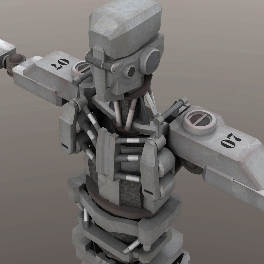 Robot Android 3D Model - TurboSquid 1247421