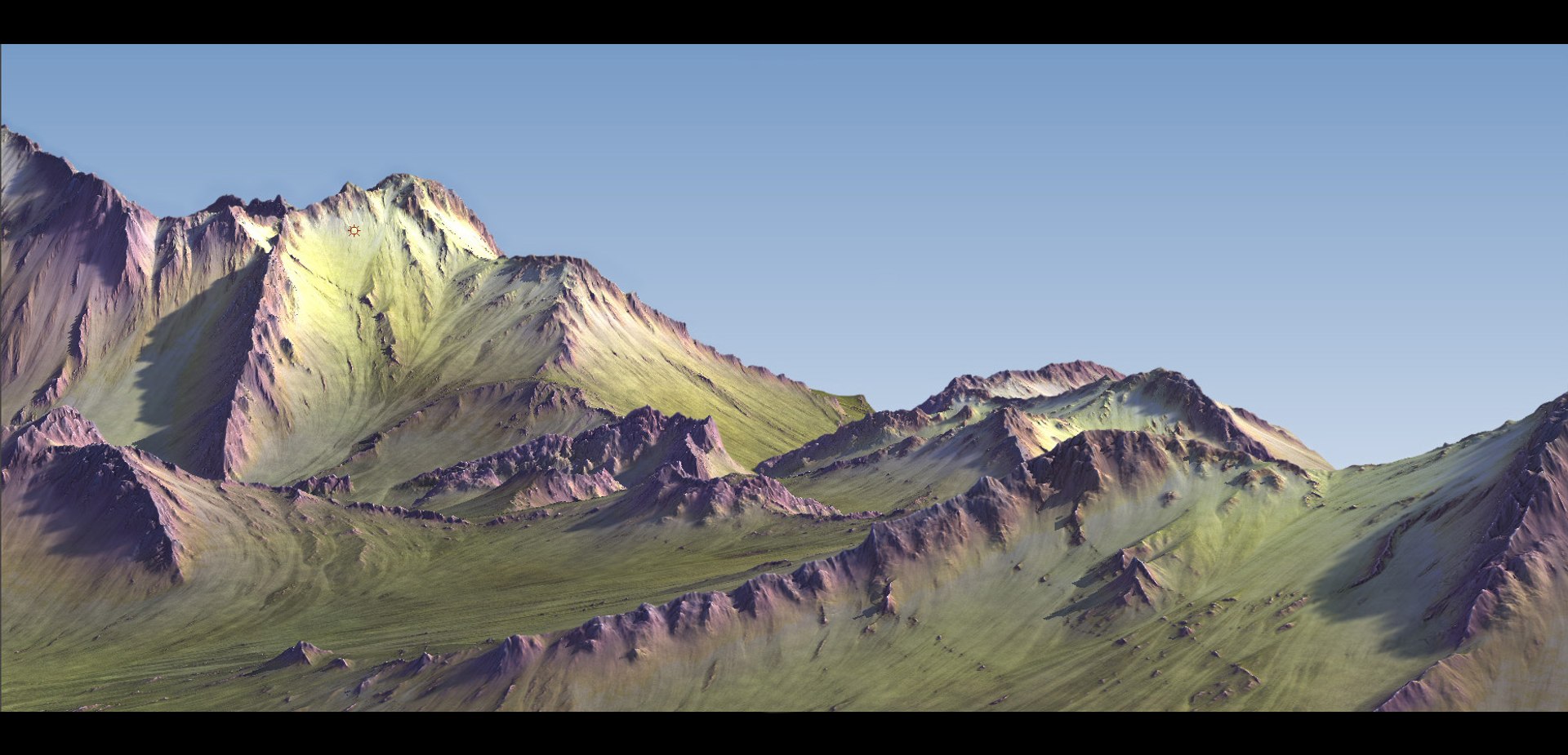 Terrains Landscape Scene Obj