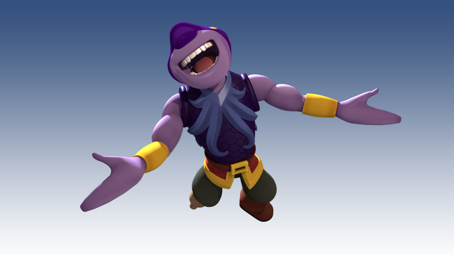 Funky Character Charlie Rig Model - TurboSquid 1634054