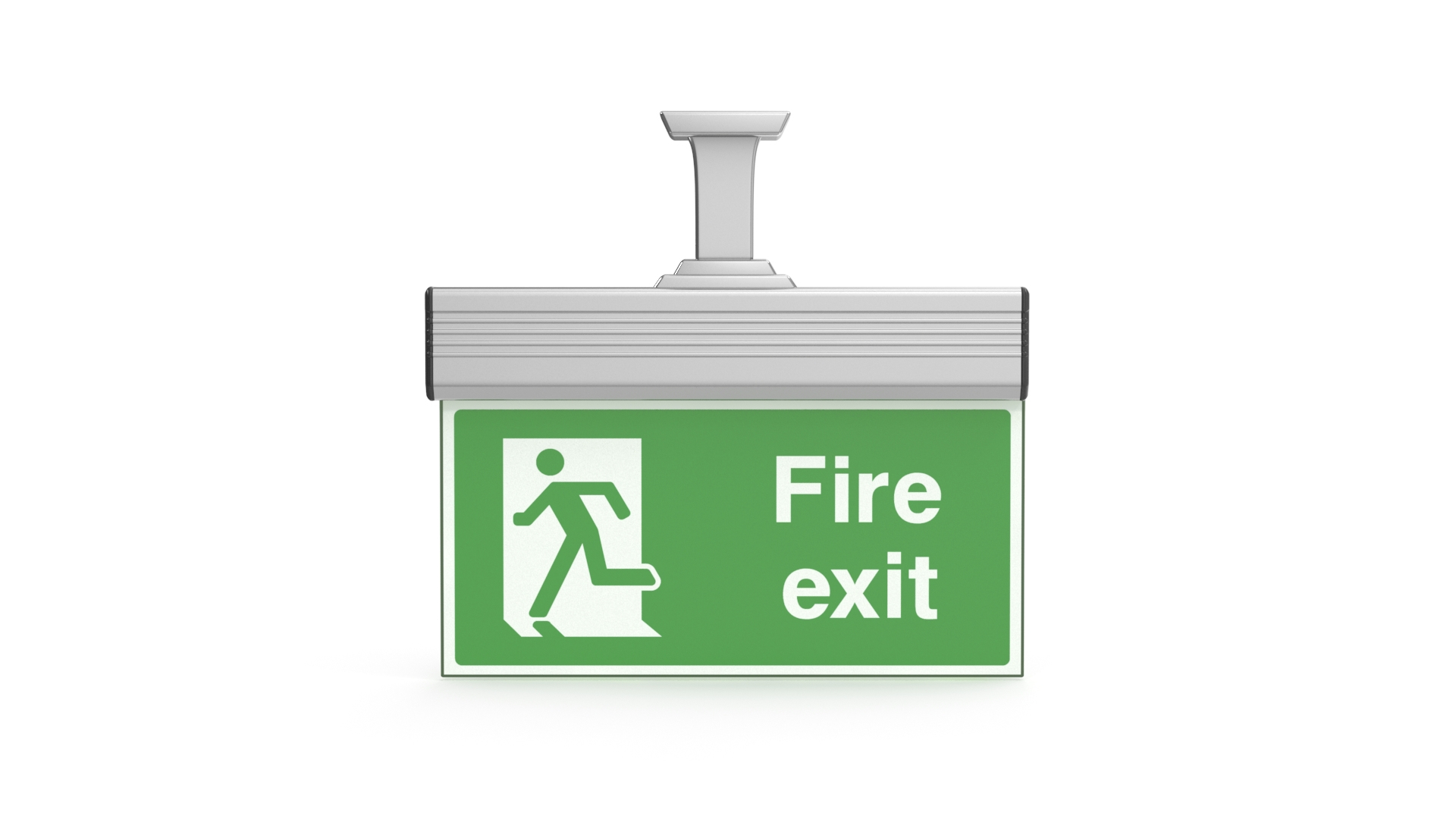 3D Emergency Exit Light Model - TurboSquid 2138298