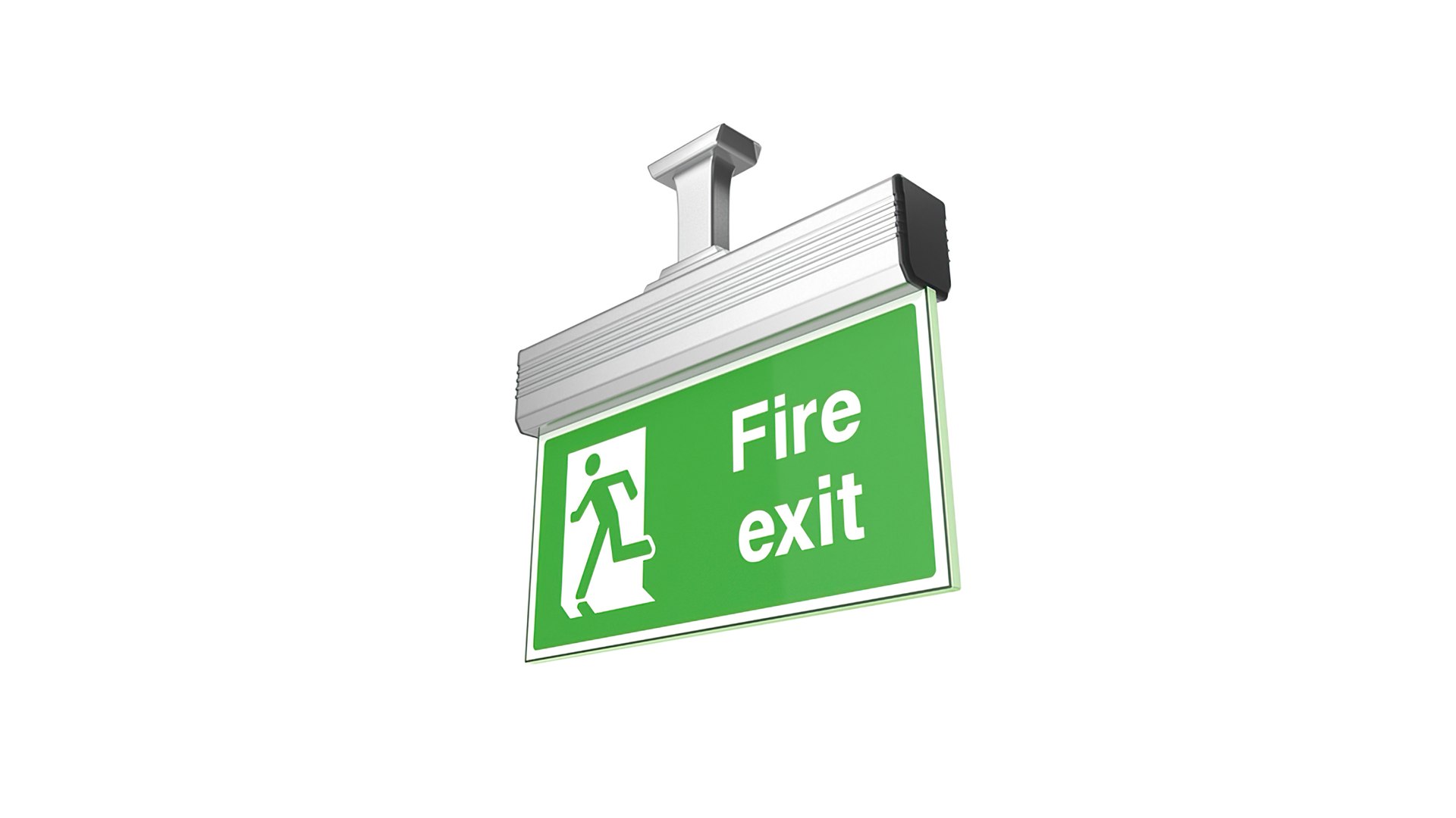 3D Emergency Exit Light Model - TurboSquid 2138298