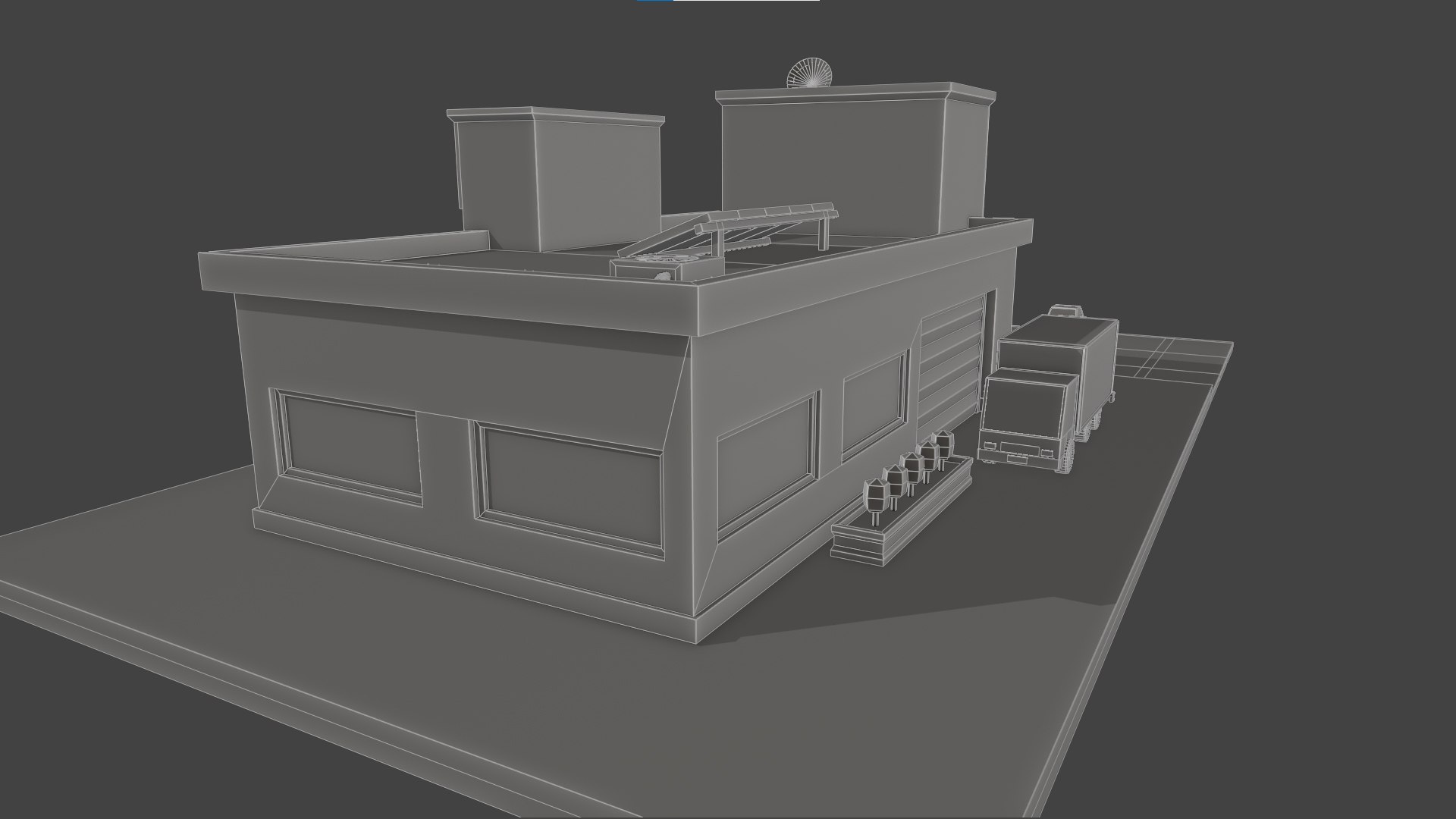 Low Poly Super Market 3D Model - TurboSquid 2312312