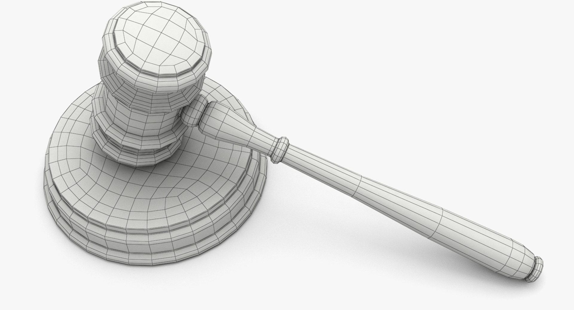 Gavel 3d Model