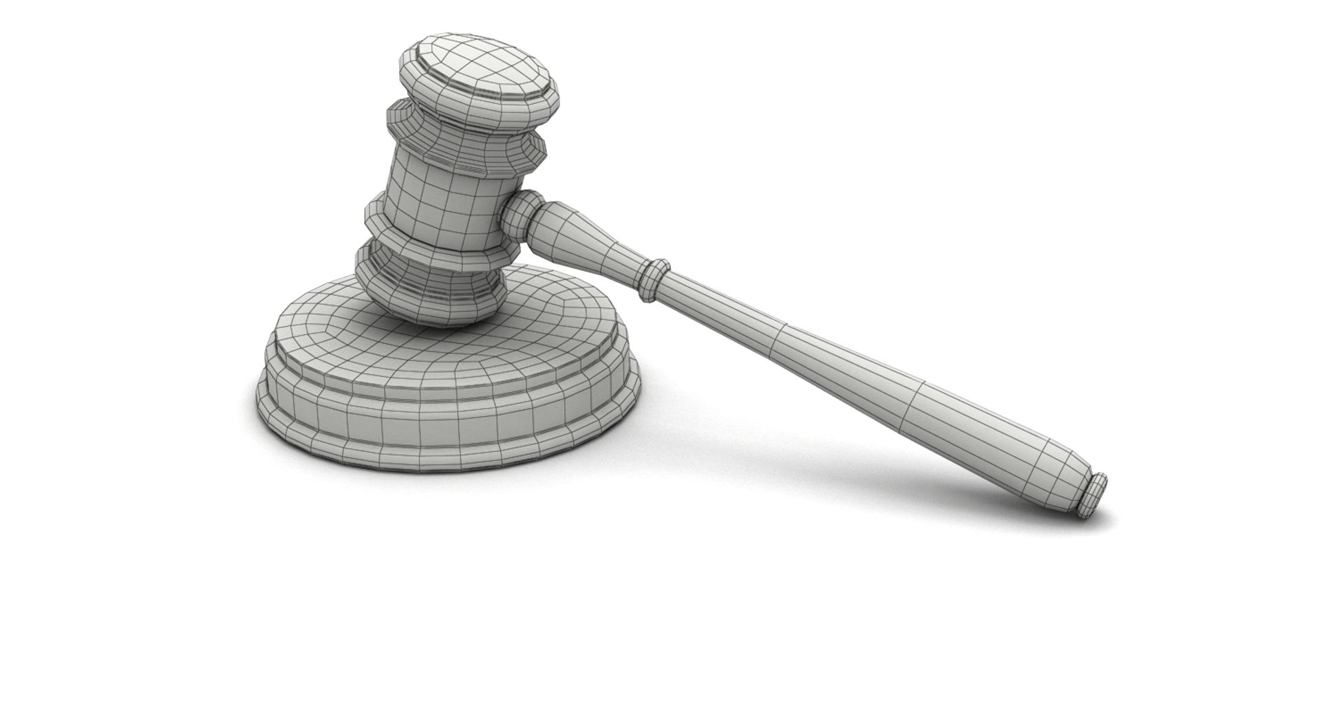 Gavel 3d Model