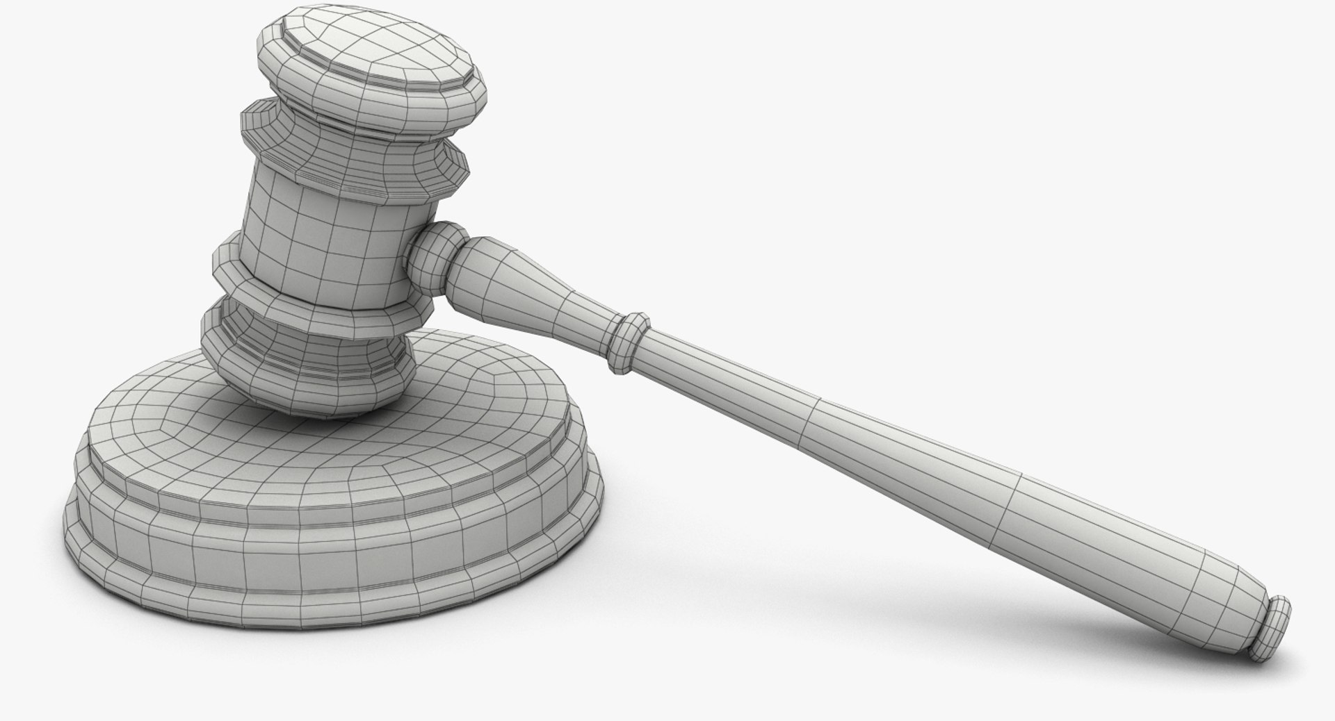 Gavel 3d Model