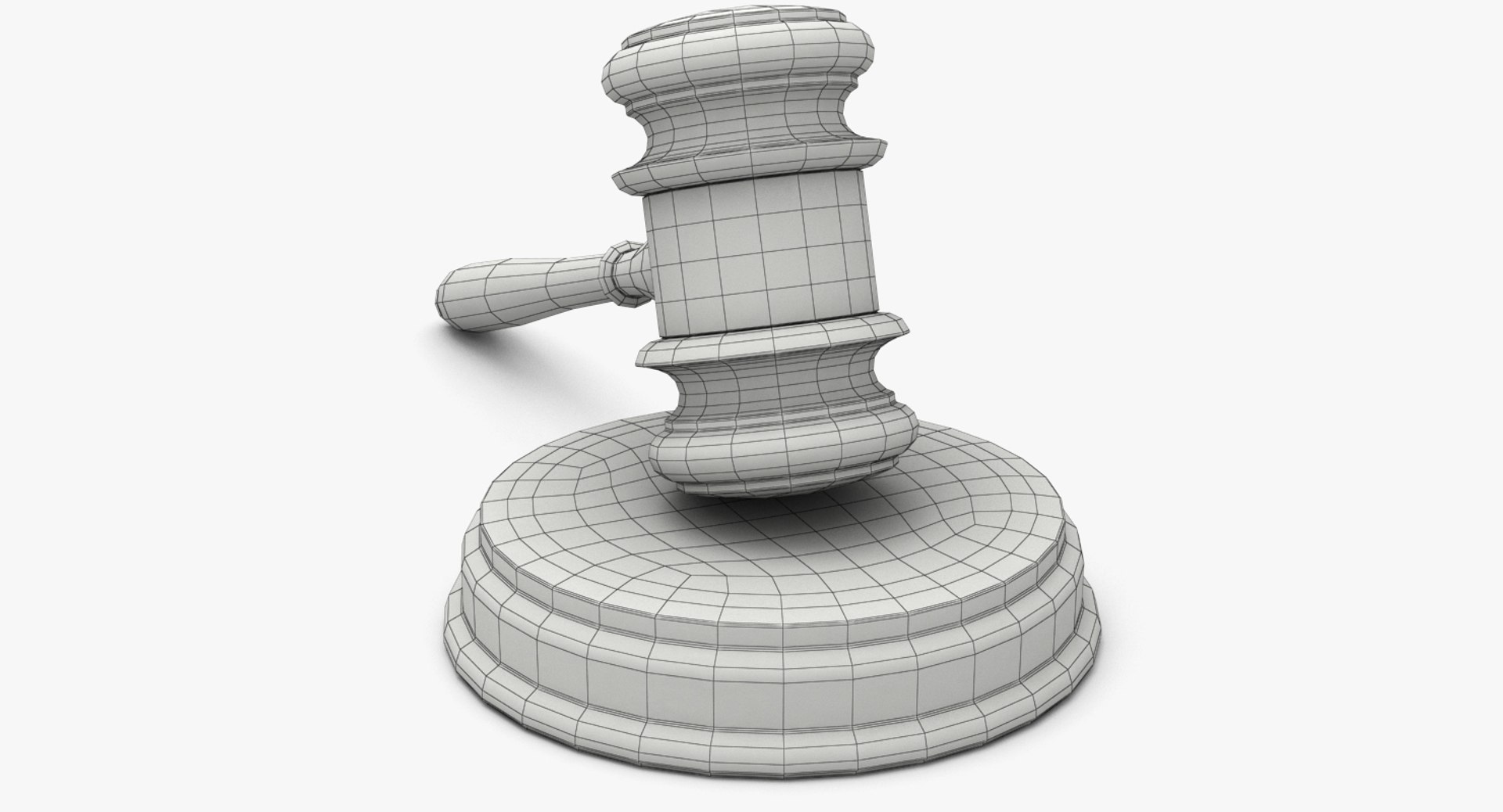 Gavel 3d Model