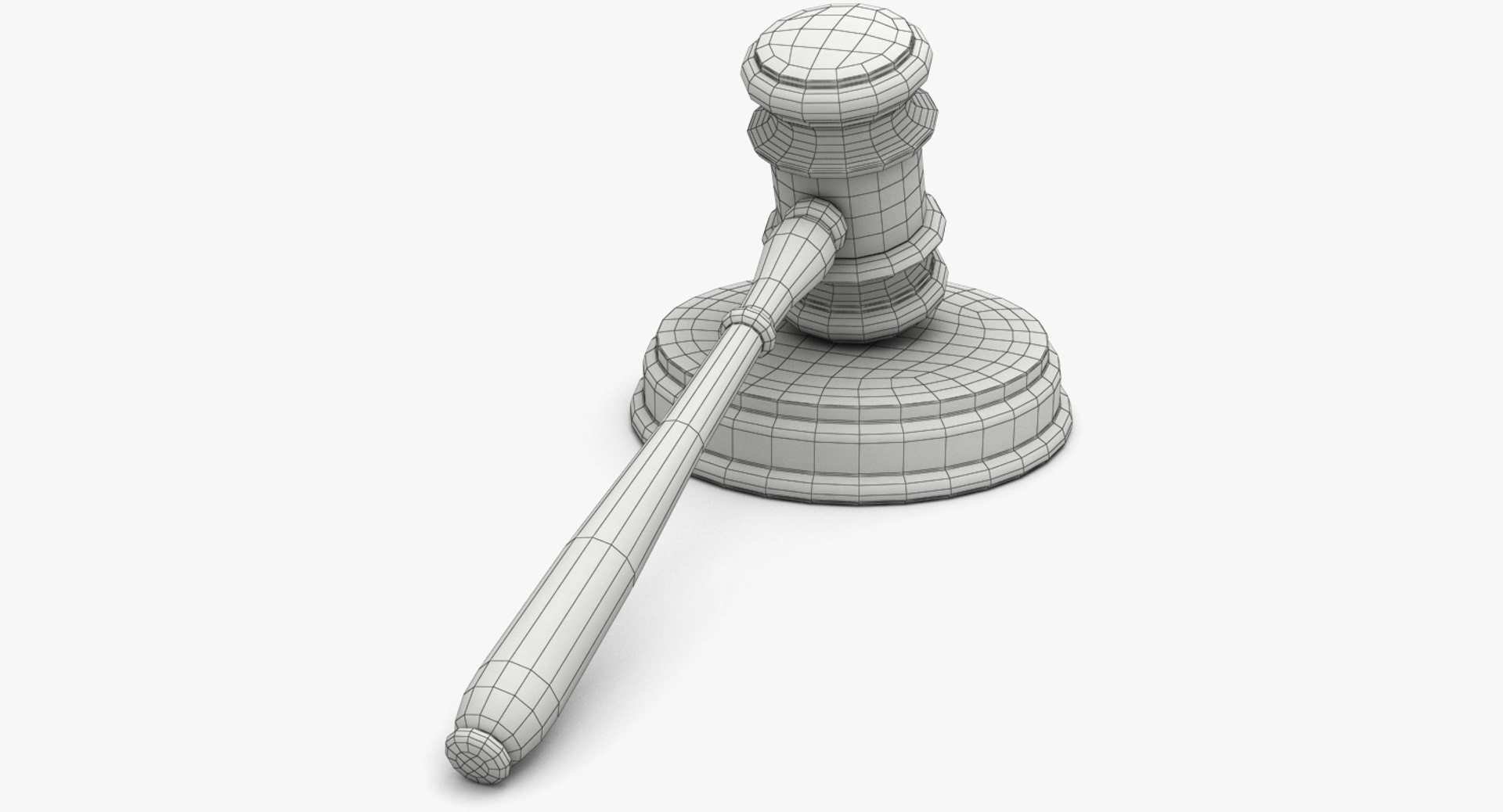 Gavel 3d Model