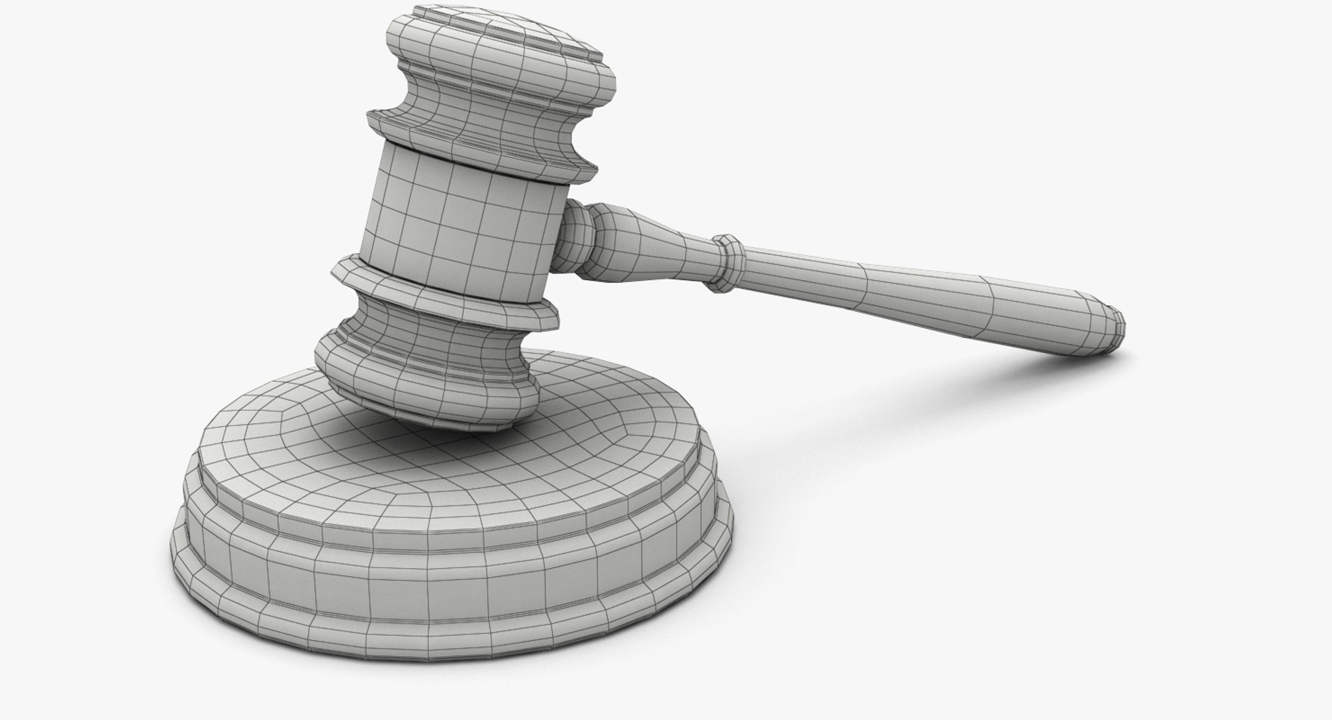 Gavel 3d Model