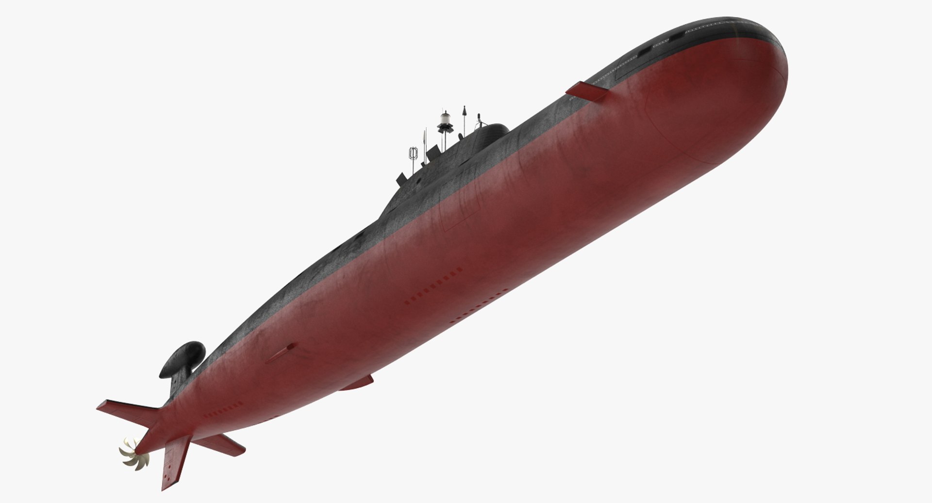 Nuclear Powered Attack Submarine Model - TurboSquid 1158203