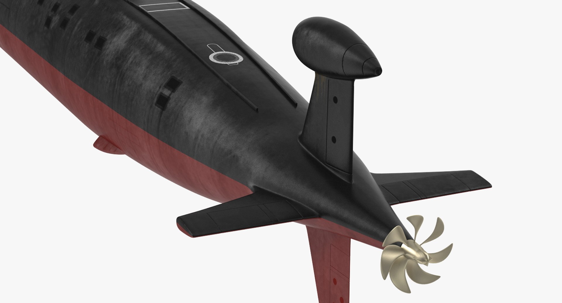 Nuclear Powered Attack Submarine Model - TurboSquid 1158203