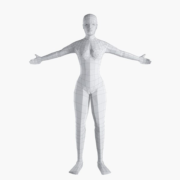 woman figure base obj