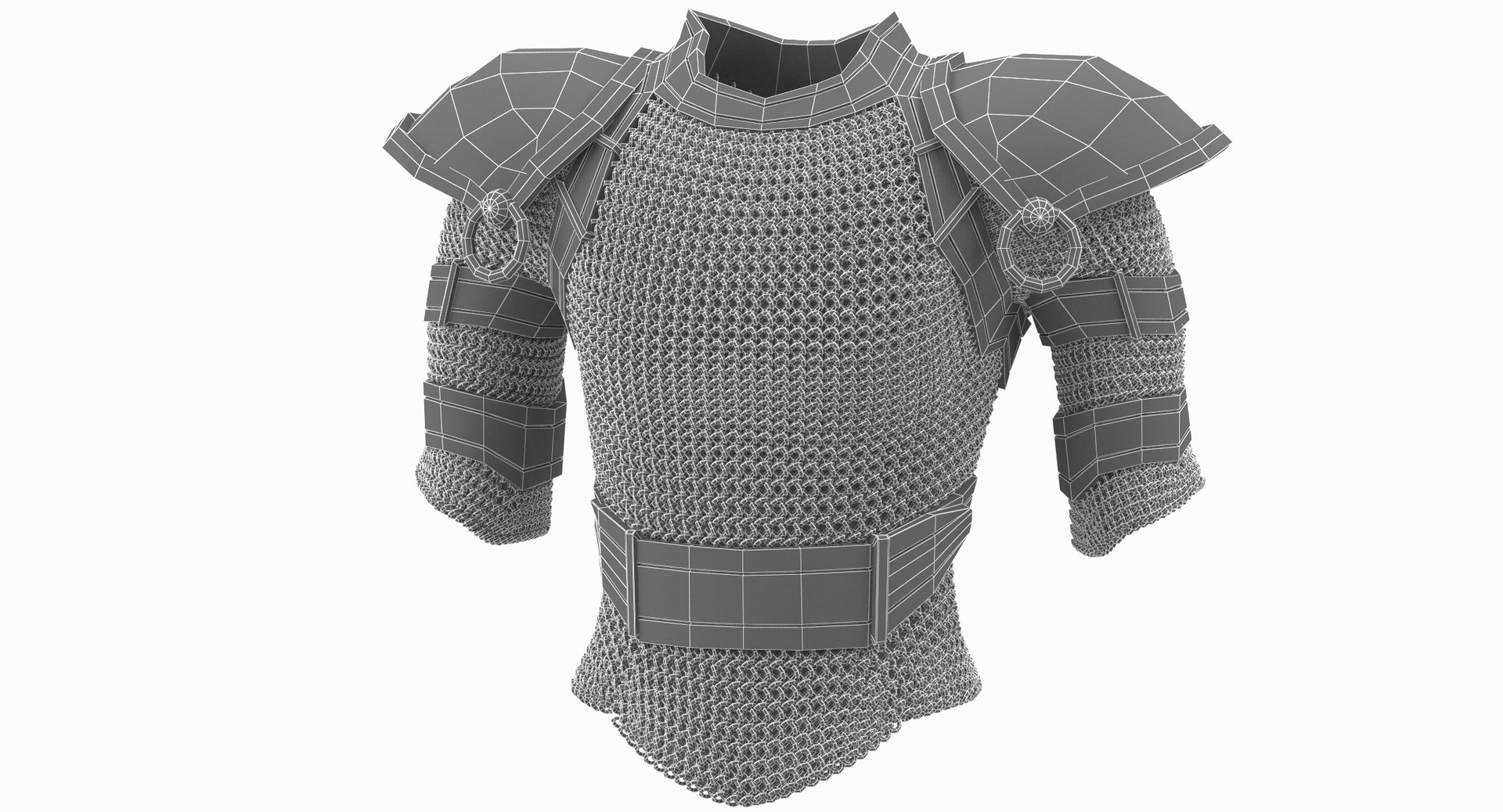 3D chain mail v2 - TurboSquid 1156332