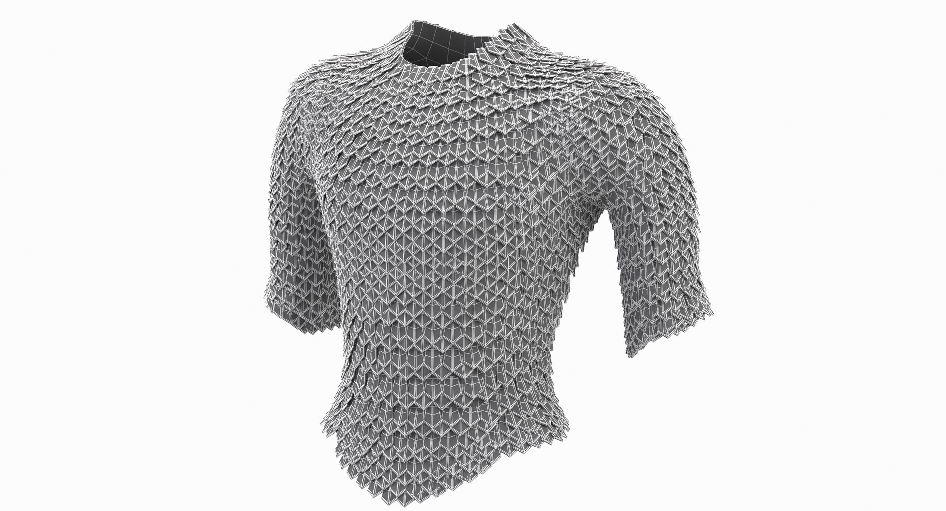 3D chain mail v2 - TurboSquid 1156332